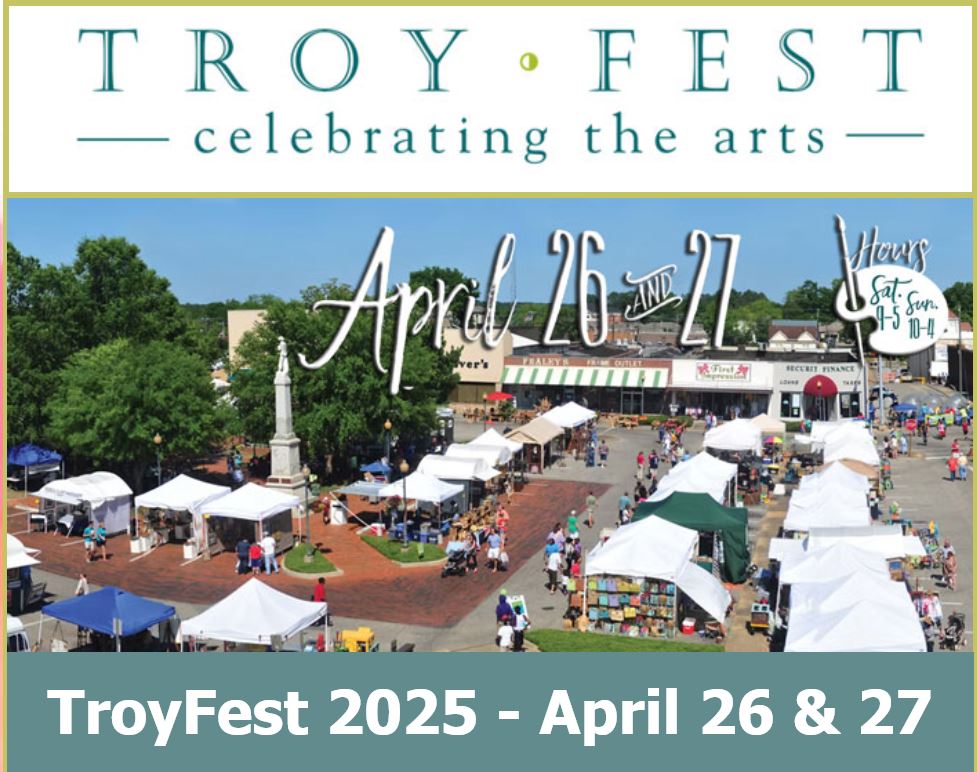 "Celebrating The Arts" 22nd Annual TroyFest - April 26-27, 2025 - Troy ...